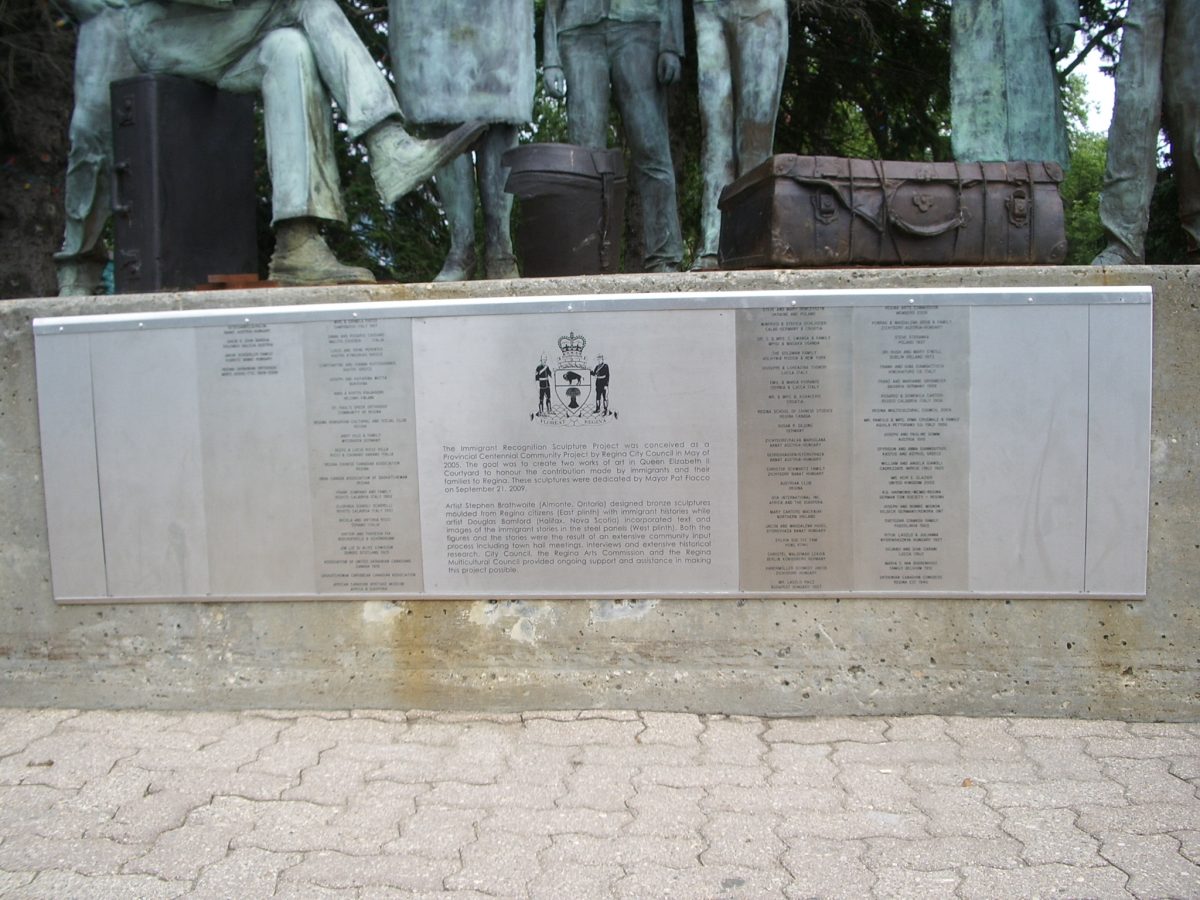 Regina Immigrant Memorial – Zichydorf Village Association